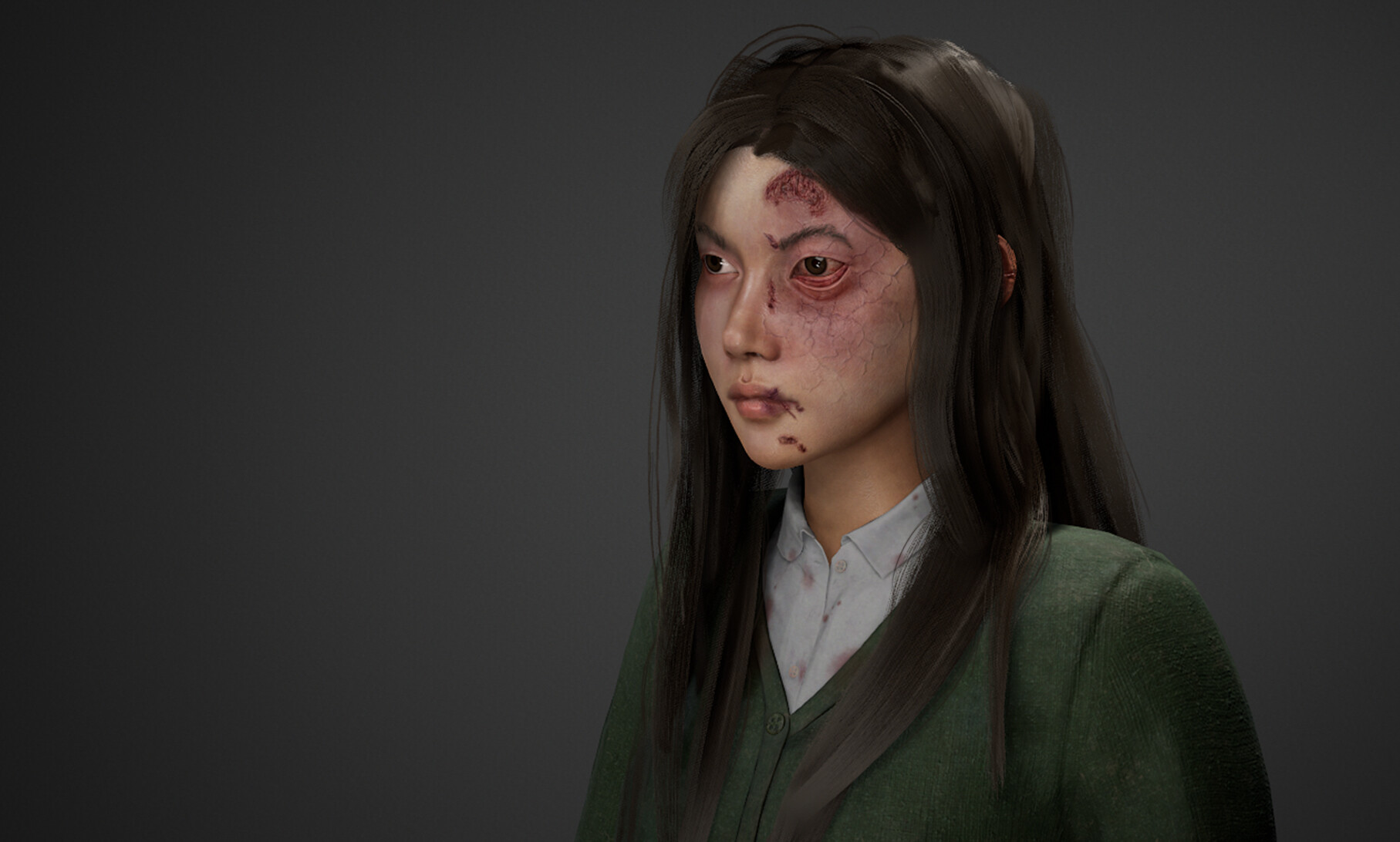 ArtStation - School Girl