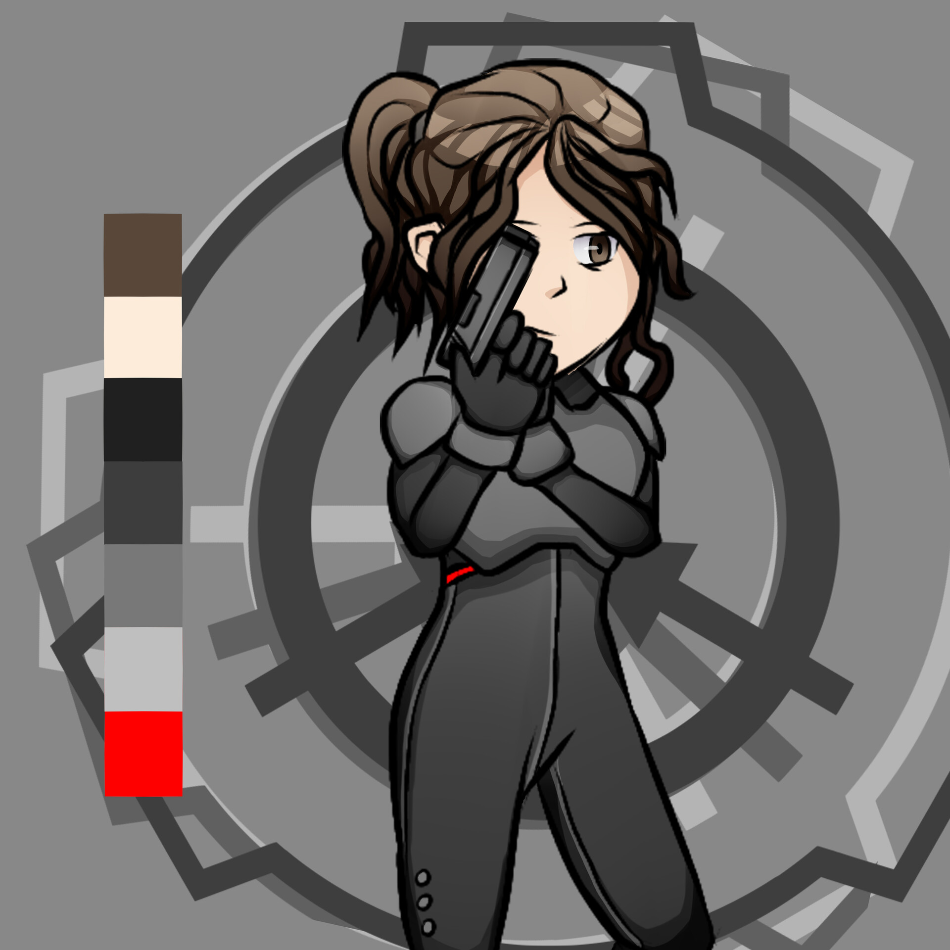 ArtStation - Agent Andrea Adams - Character Asset Package