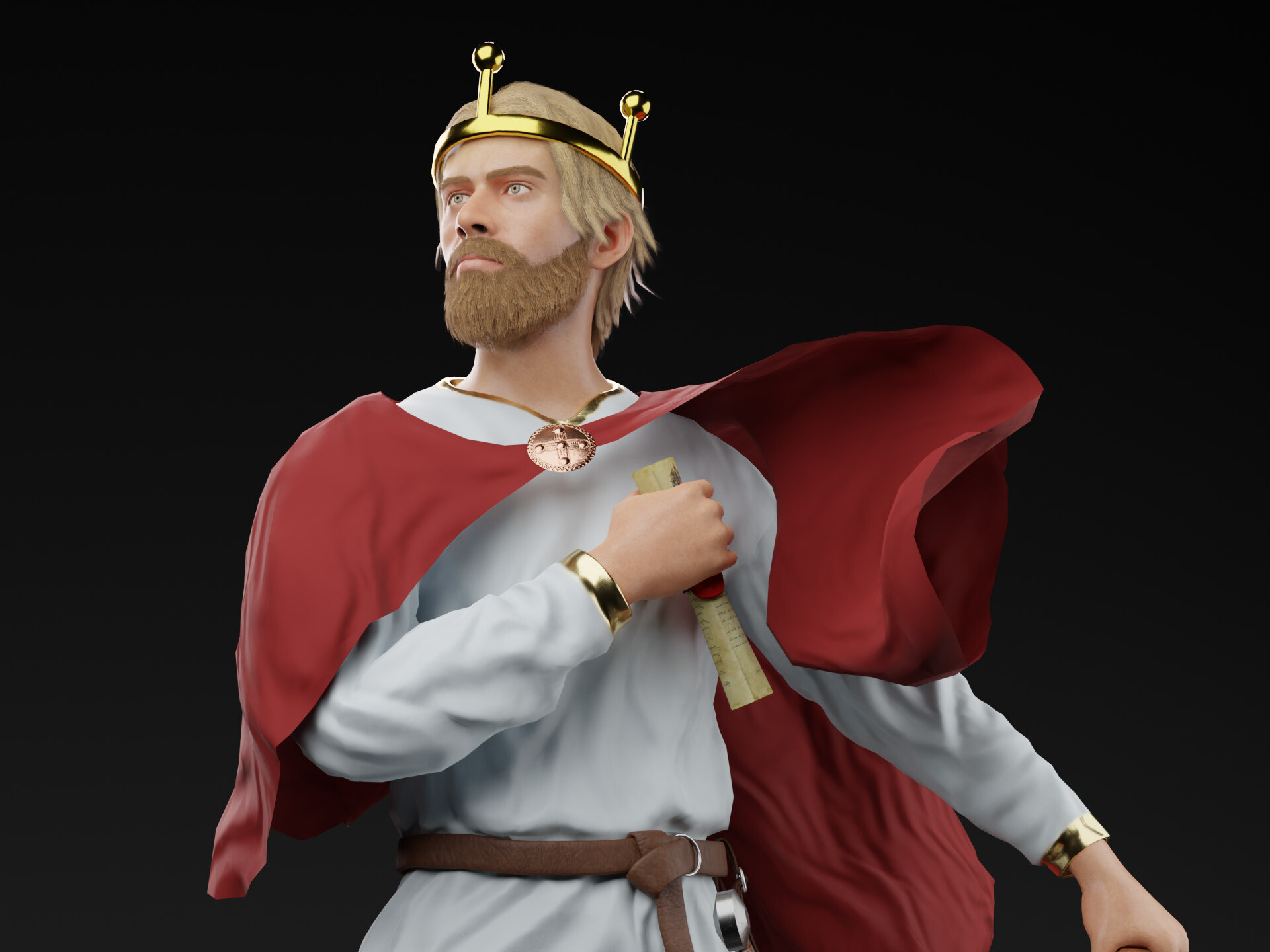 ArtStation - King Athelstan