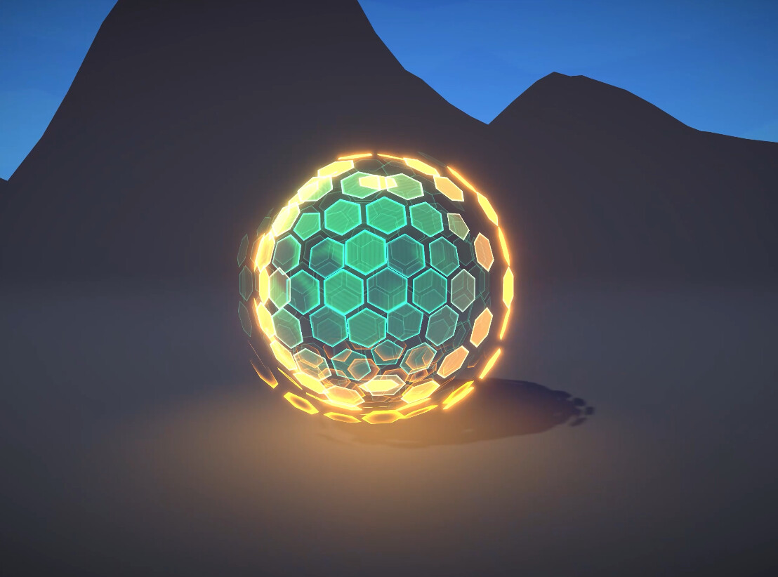 ArtStation - Sci-Fi Shield VFX Unity