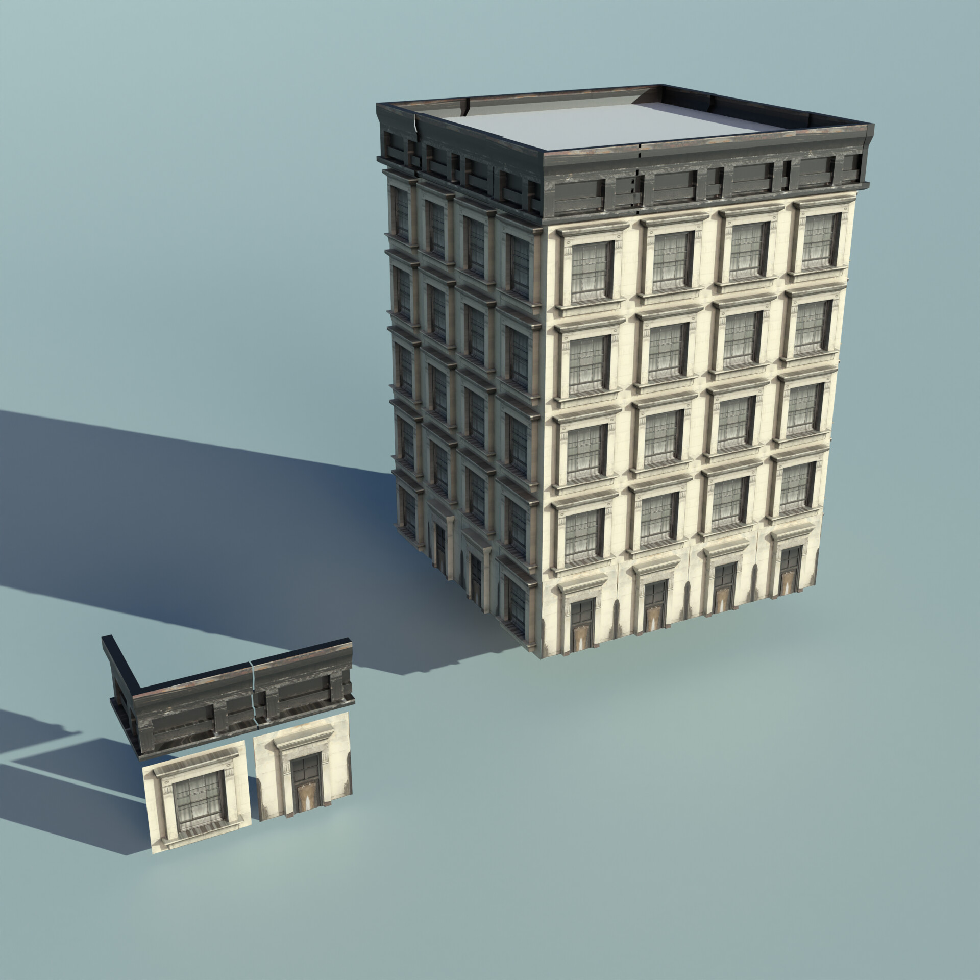 ArtStation - Simple Procedural Building