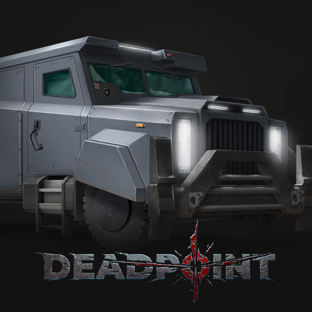 ArtStation - Deadpoint | Armored Vehicle (Concept Art)