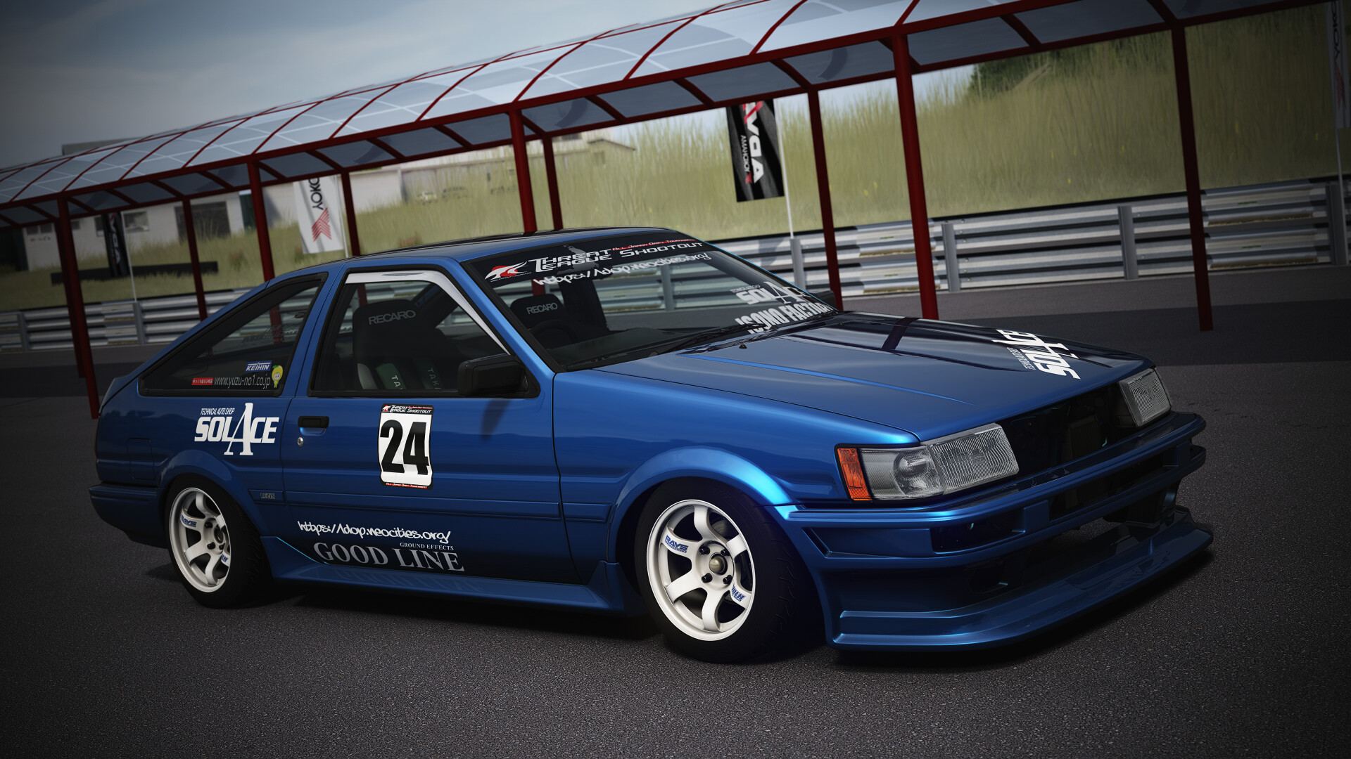 ArtStation - Toyota Corolla AE86 Goodline Front Bumper