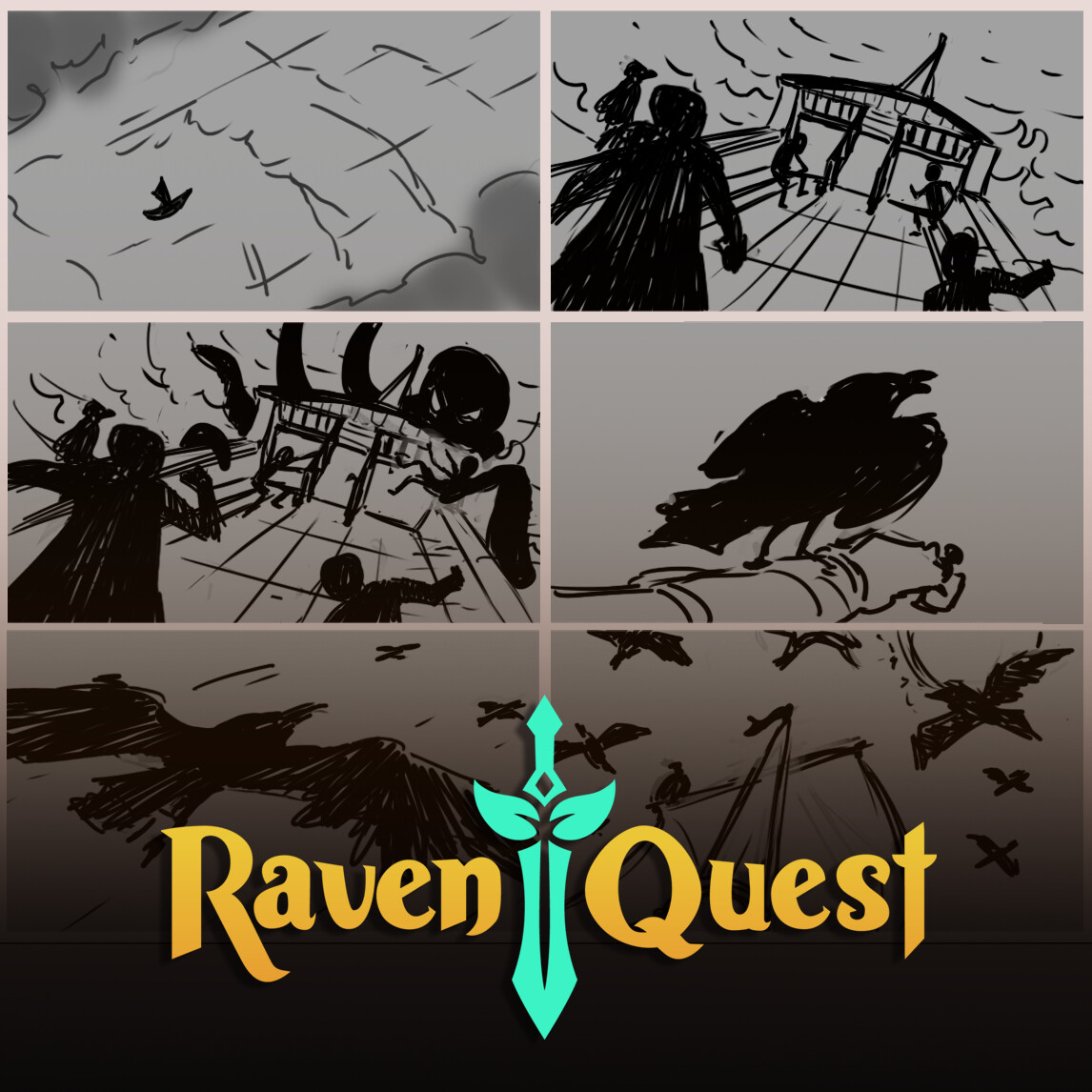 ArtStation - Storyboard and Concept arts - RavenQuest Official Trailer