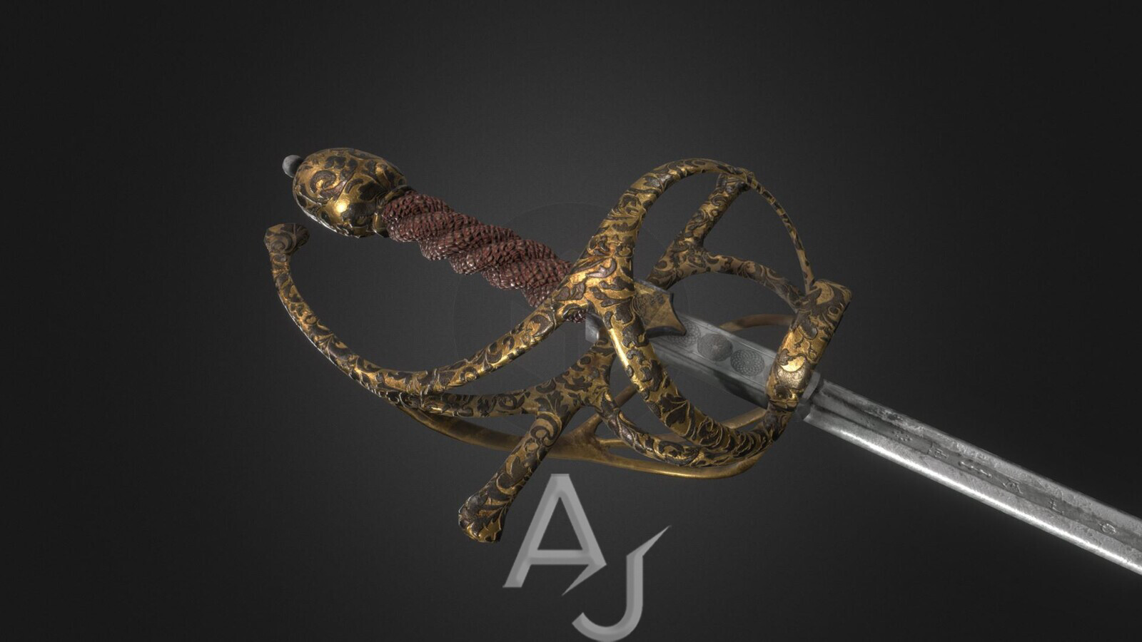 Adam Julien - Swept Hilt Rapier