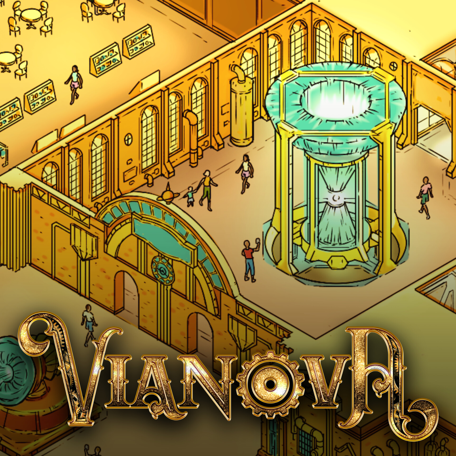 ArtStation - VIANOVA Theme Park BSB - Map