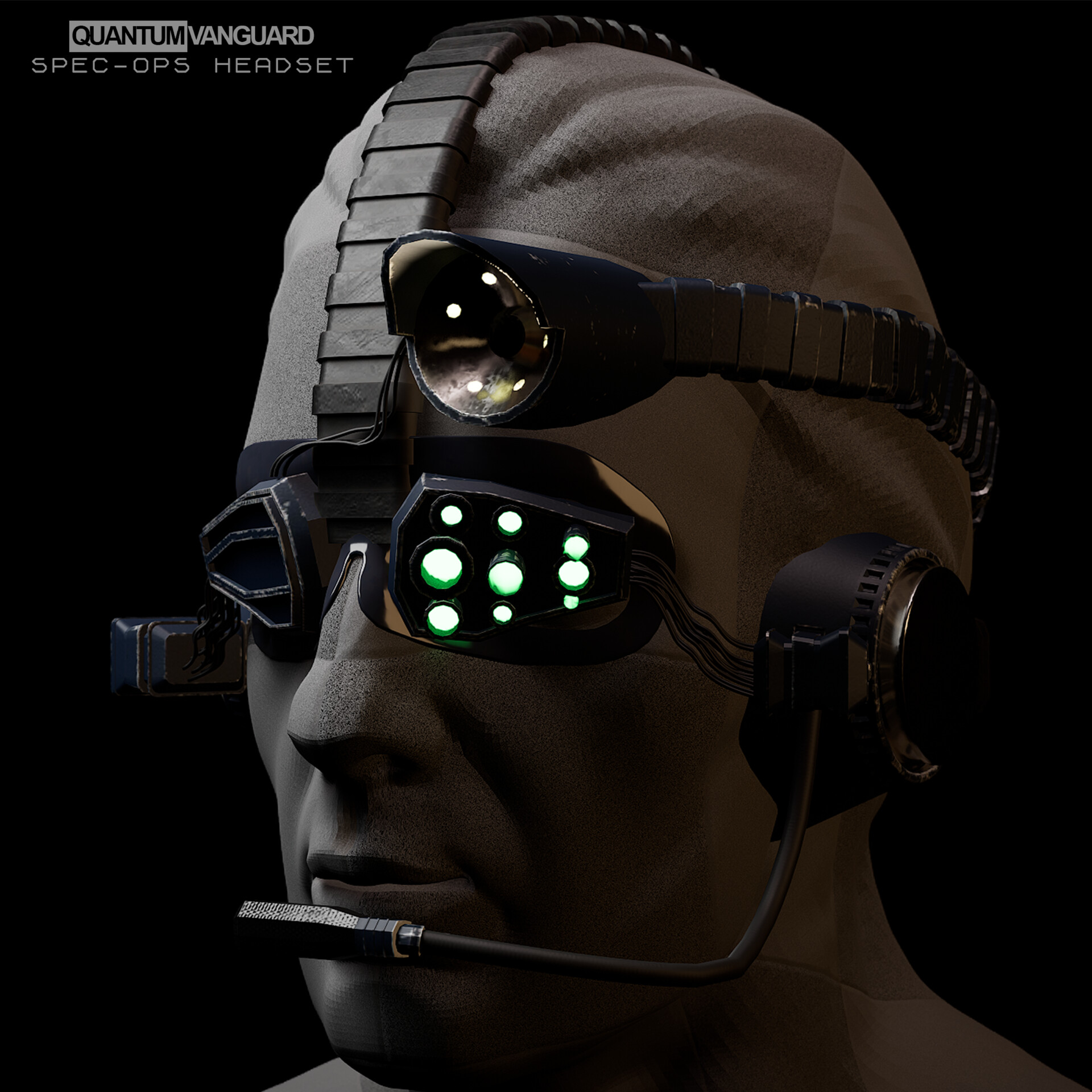 ArtStation - Quantum Vanguard Spec Ops headset