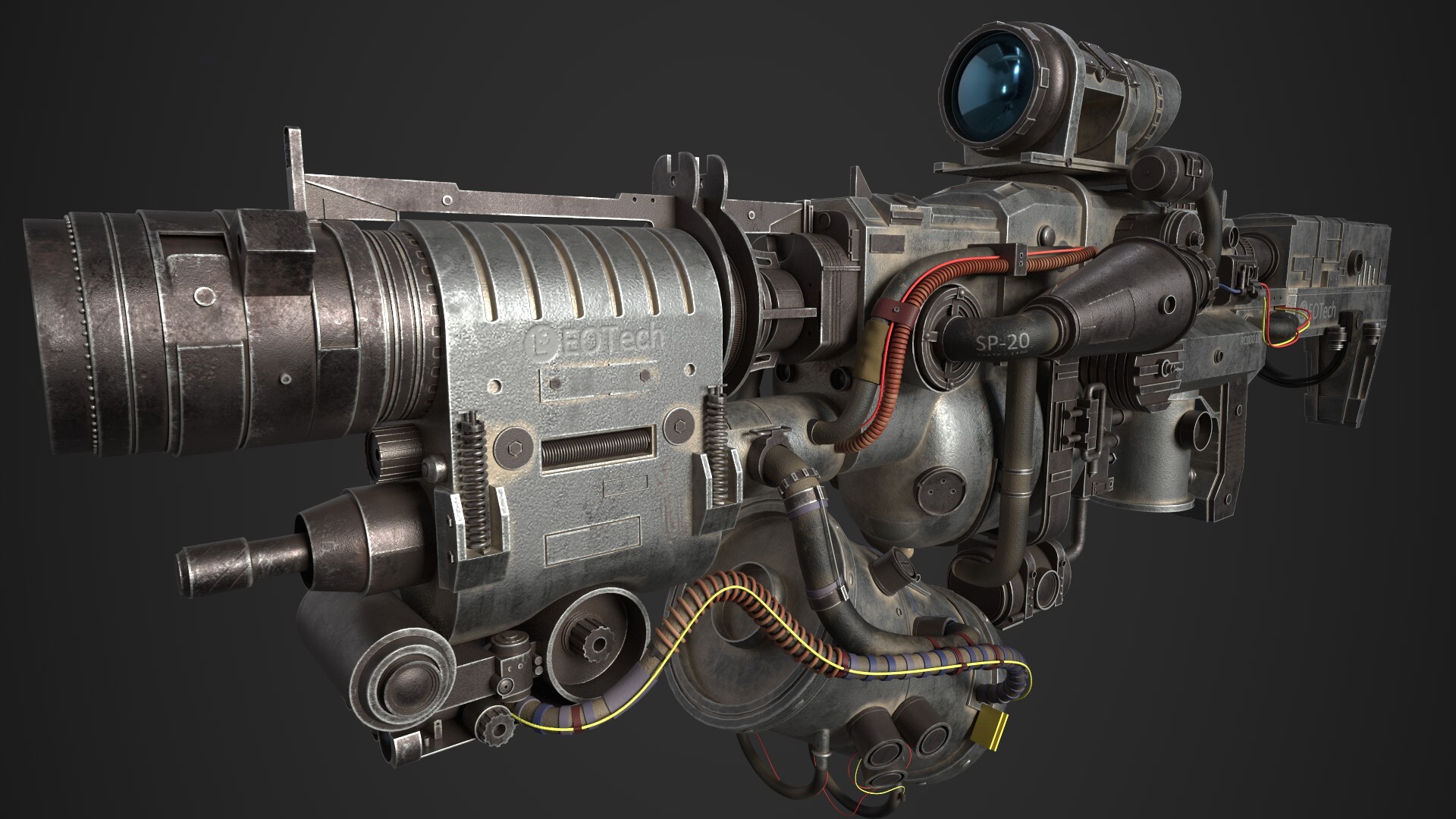 ArtStation - Sci - fi gun