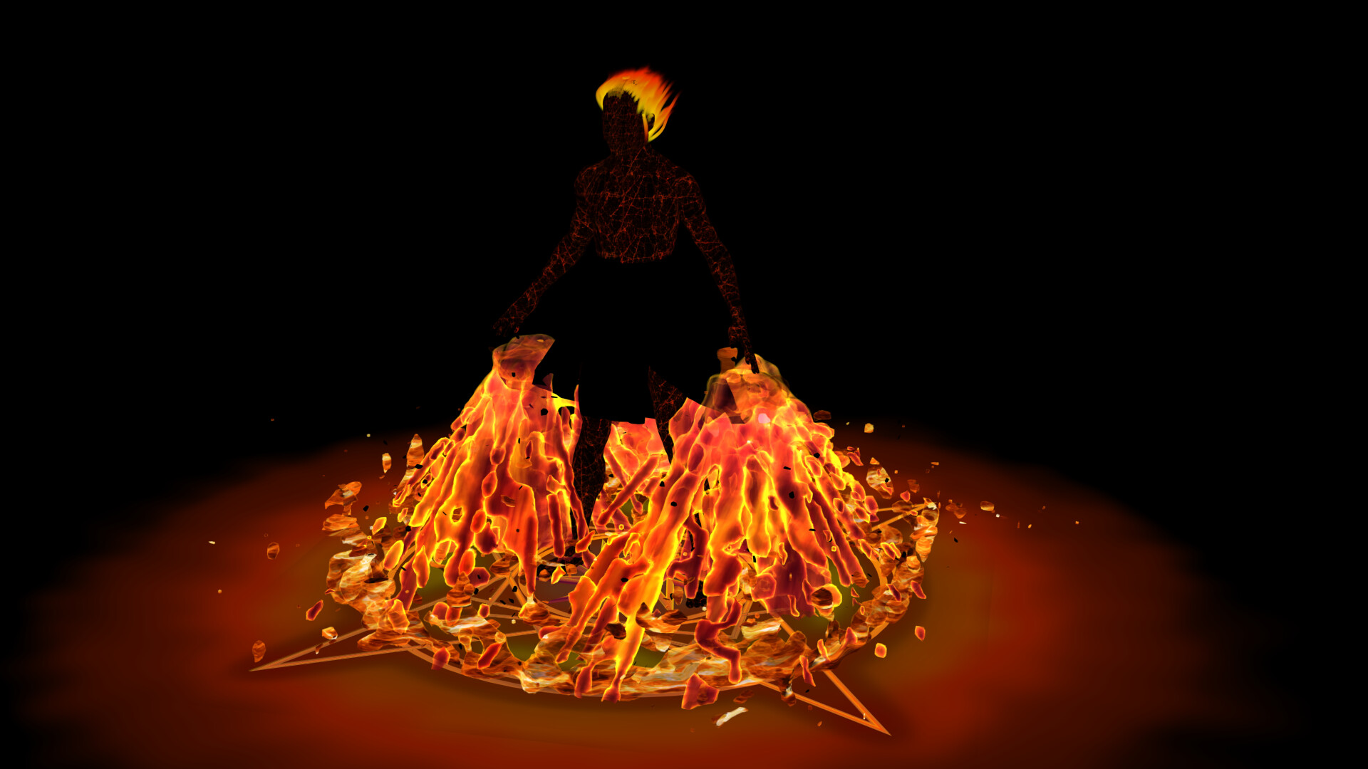 ArtStation - Athanor god of fire