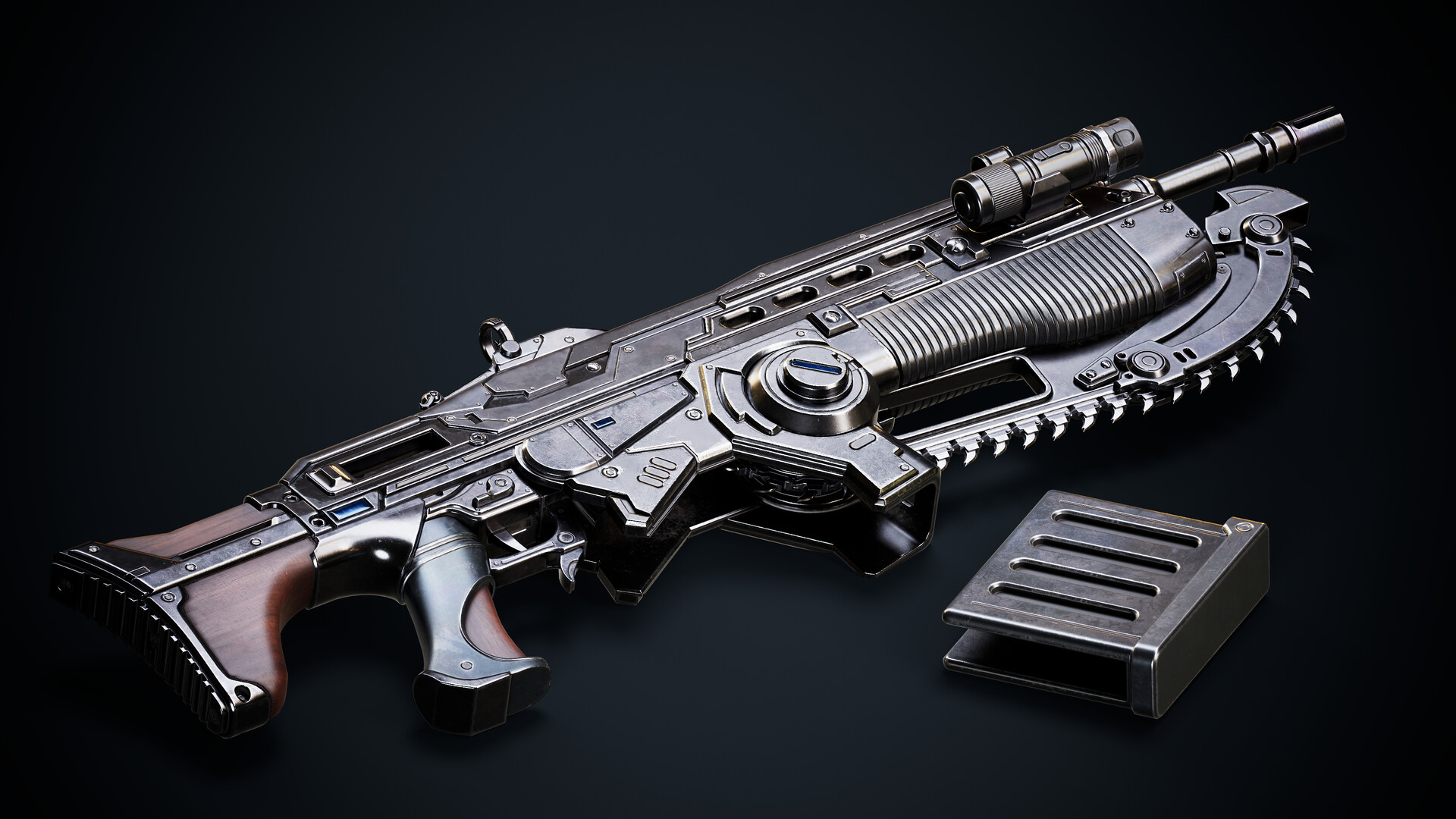 ArtStation - Gears of War - Custom Lancer