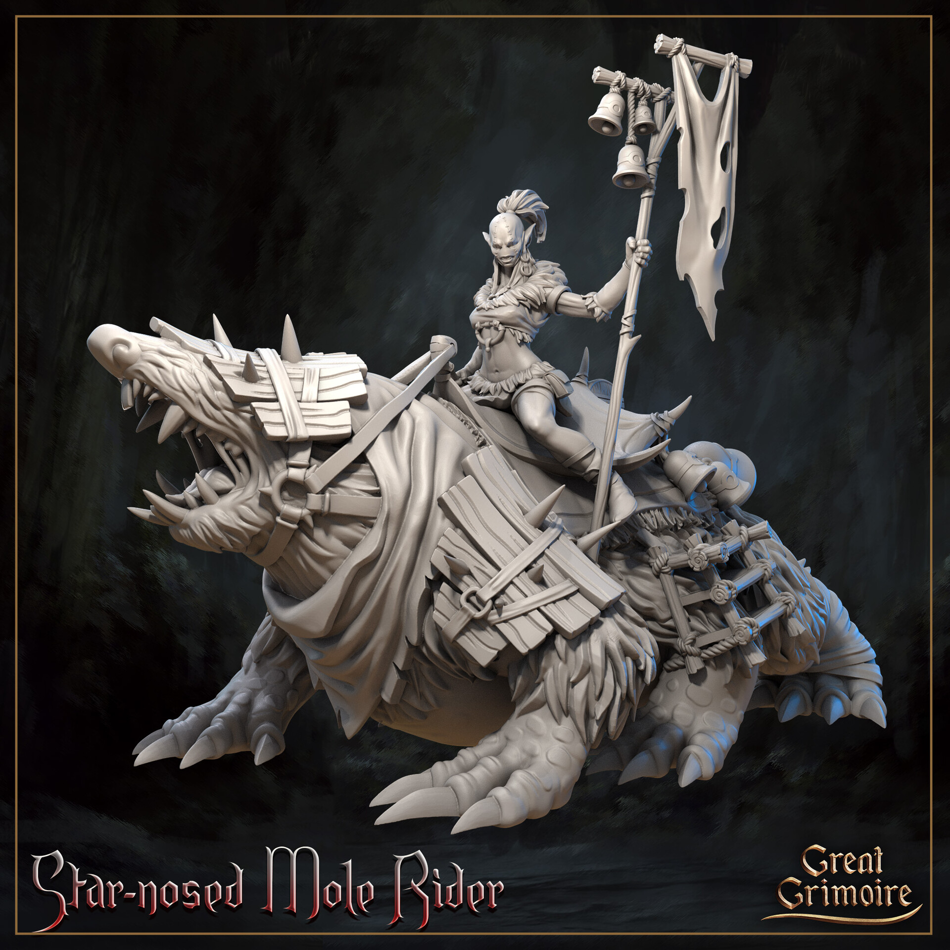 ArtStation - Mole Rider