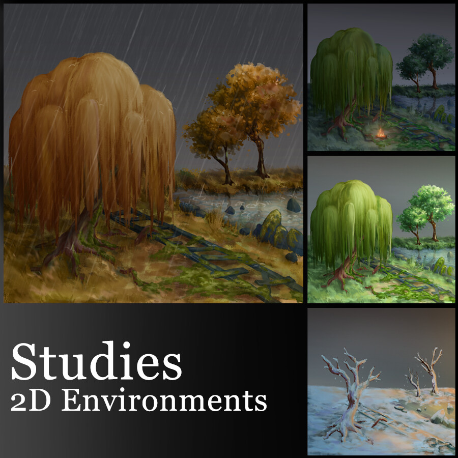 ArtStation - Environment studies