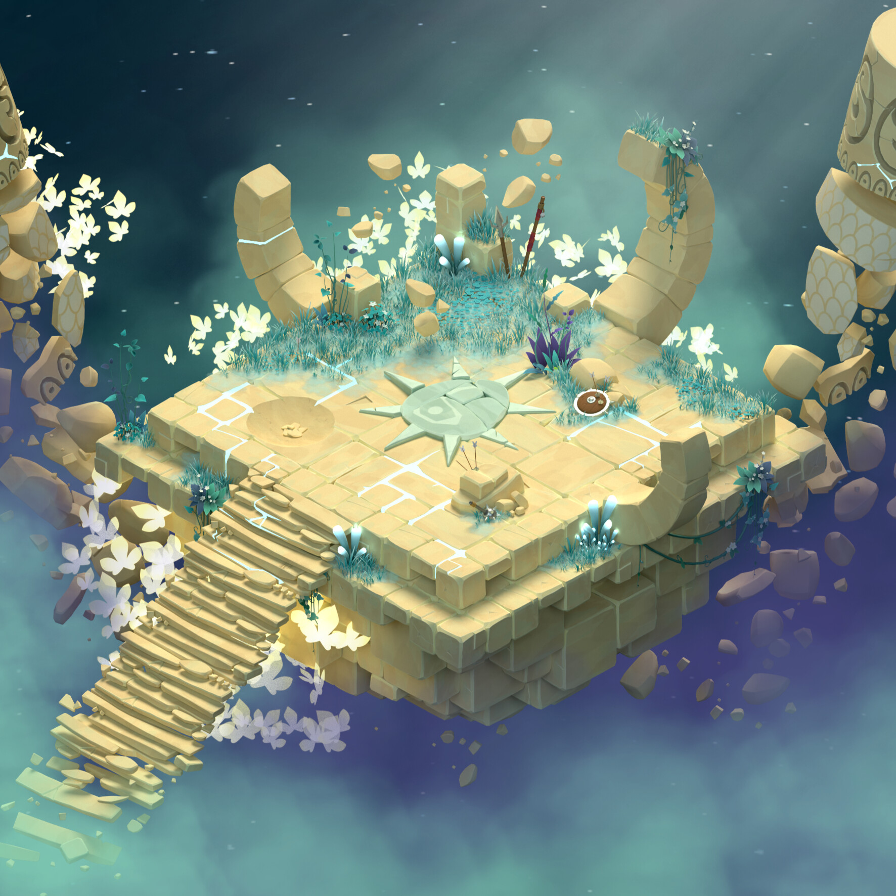 ArtStation - Fan art Dofus environment
