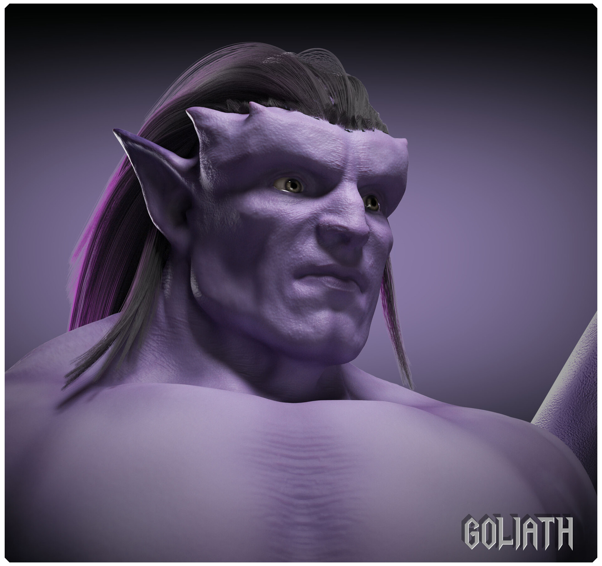 ArtStation - Goliath from Gargoyles