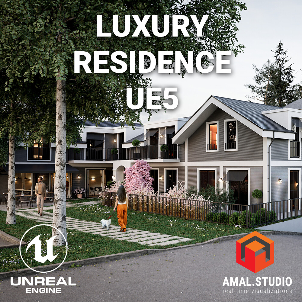ArtStation - Villa Sandberg - Luxury Residence in Unreal Engine