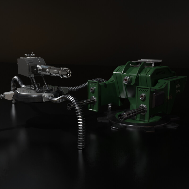 ArtStation - Turrets