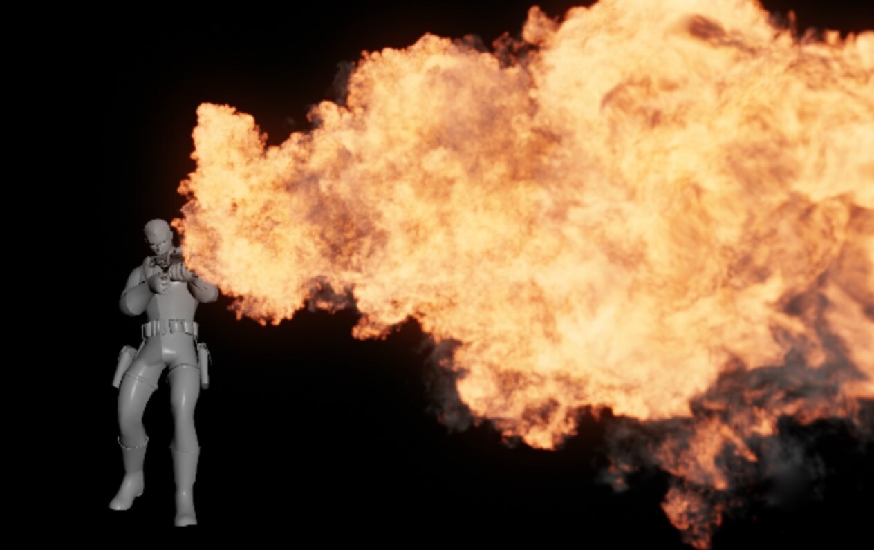 ArtStation - Flamethrower