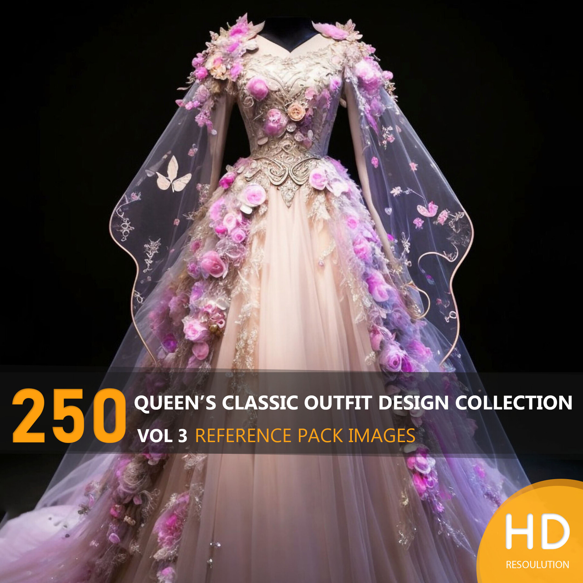 ArtStation - Queen’s Classic Outfit Design Collection Vol 3-HD ...