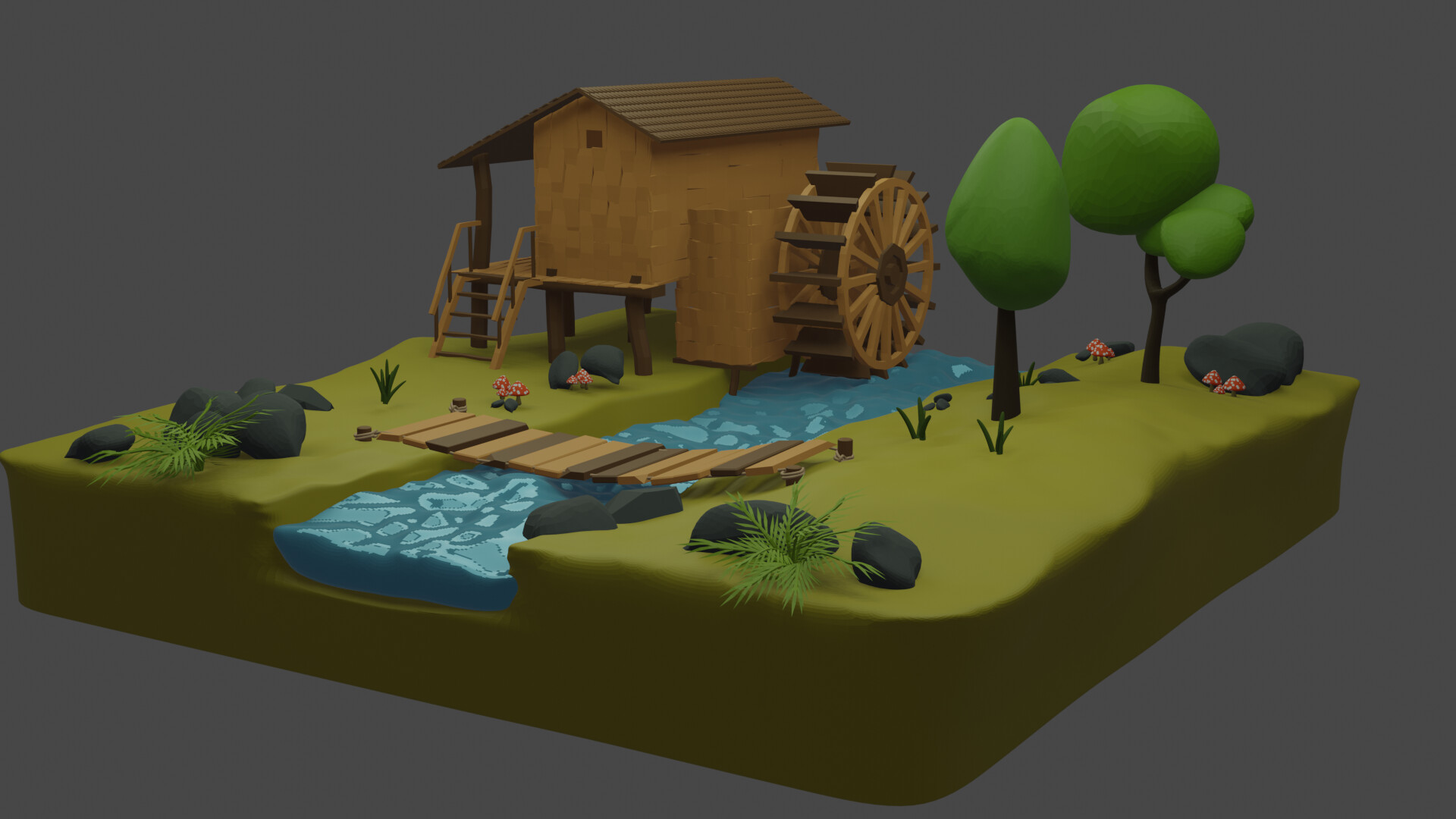 ArtStation - Watermill