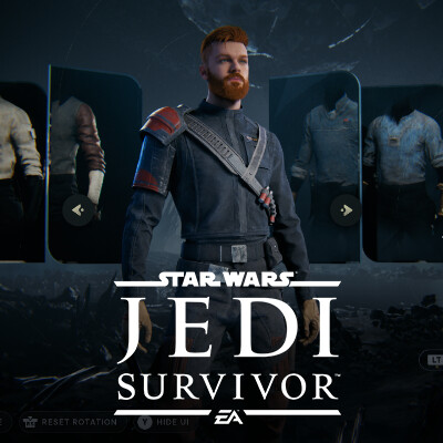 ArtStation - STAR WARS Jedi: Survivor — Character Customization UI/UX