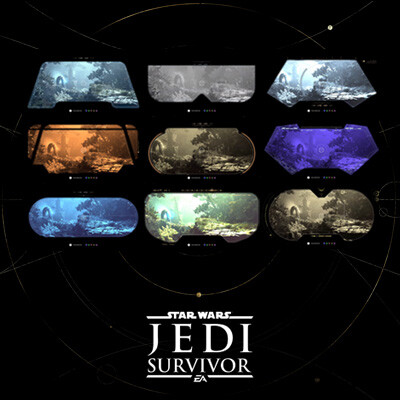 ArtStation - Star Wars Jedi: Survivor - BD-1 Visors and BD-Mode