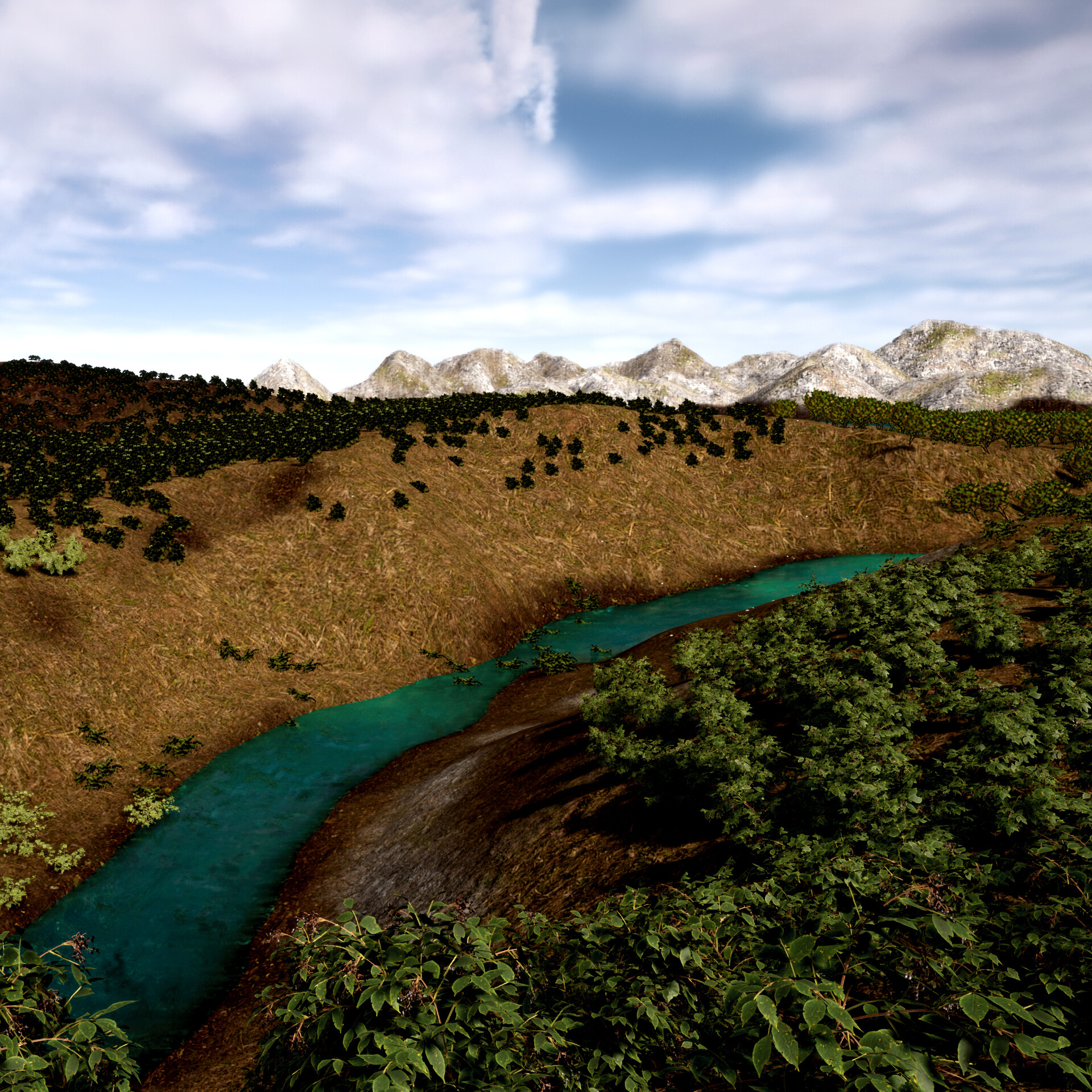 ArtStation - Multi-Terrain Landscape