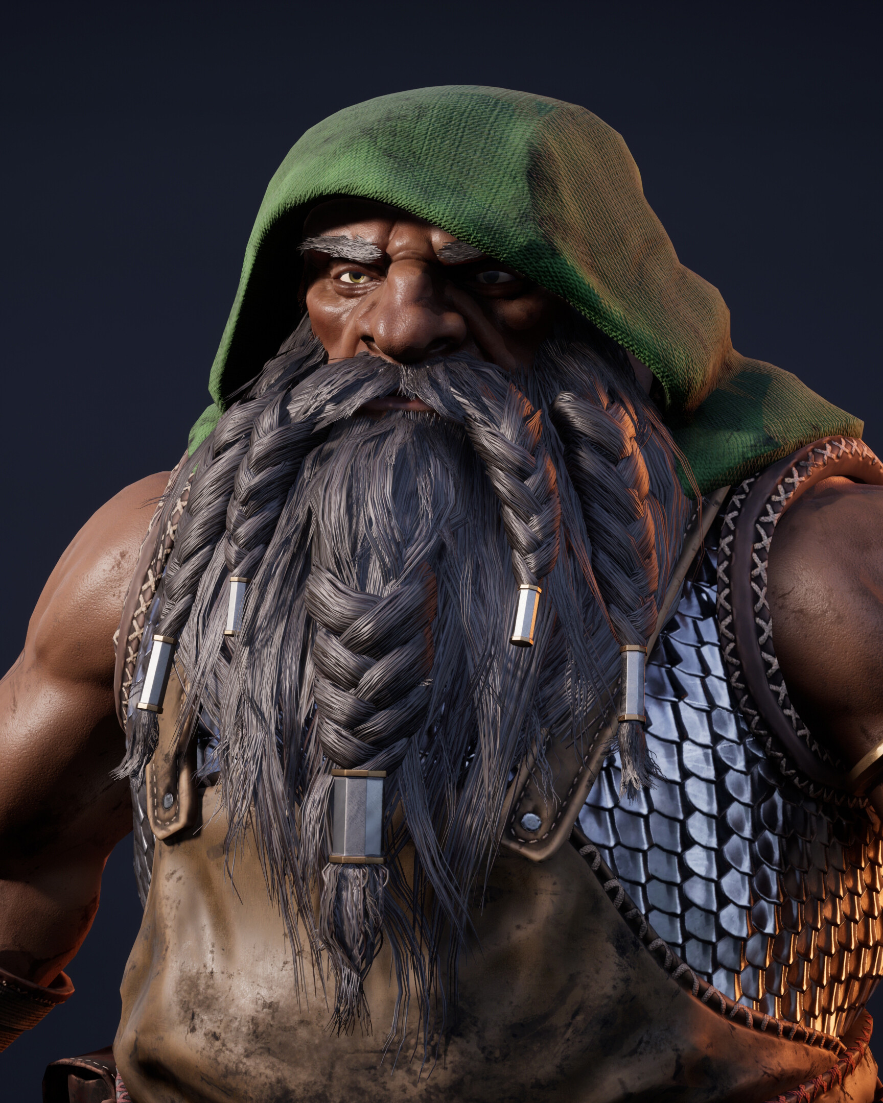 ArtStation - Vo̧rðr - Dwarf Smith