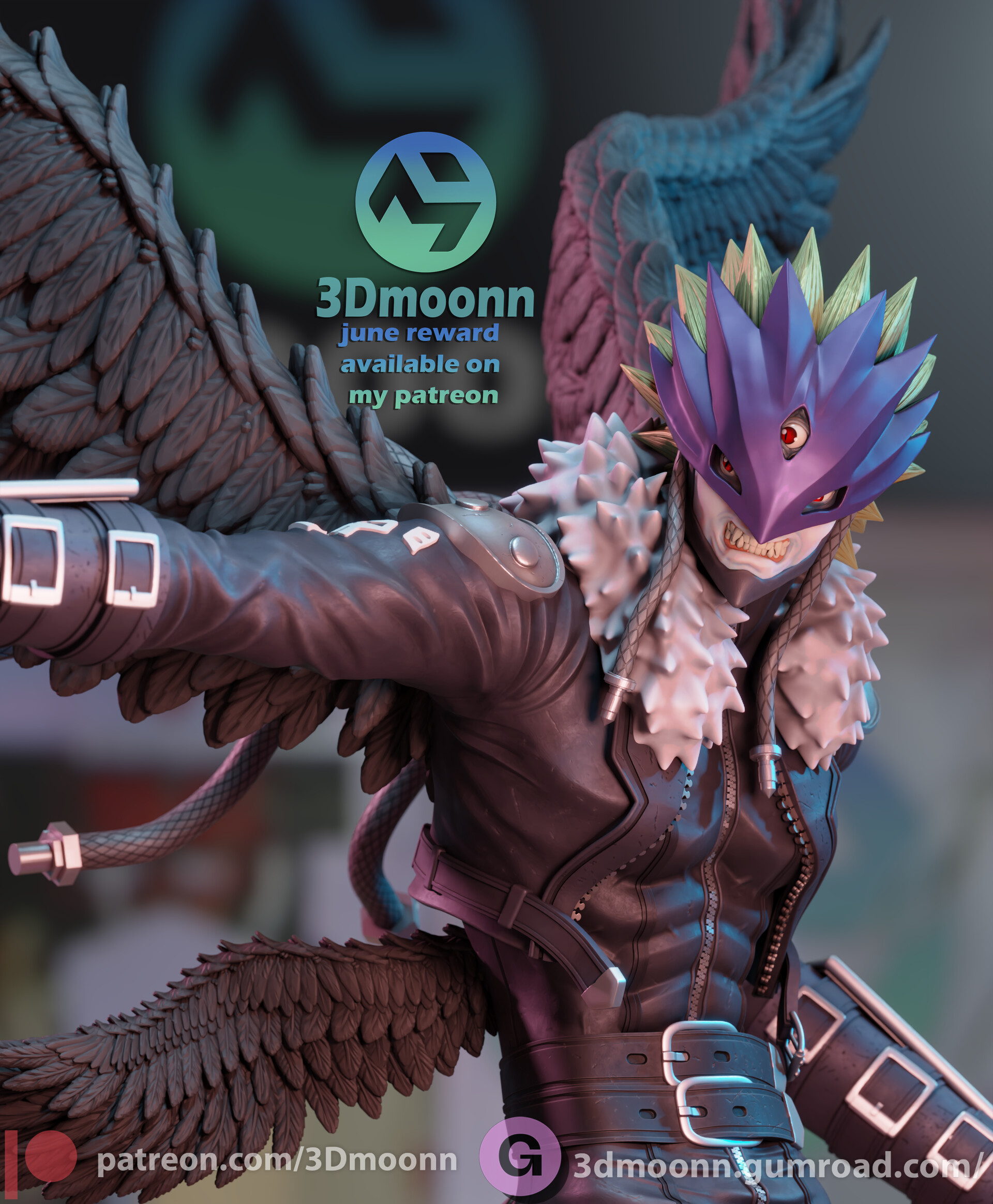 ArtStation - Beelzemon - Digimon tamers