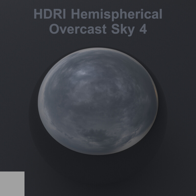 ArtStation - HDRI Hemispherical Overcast Sky 0004