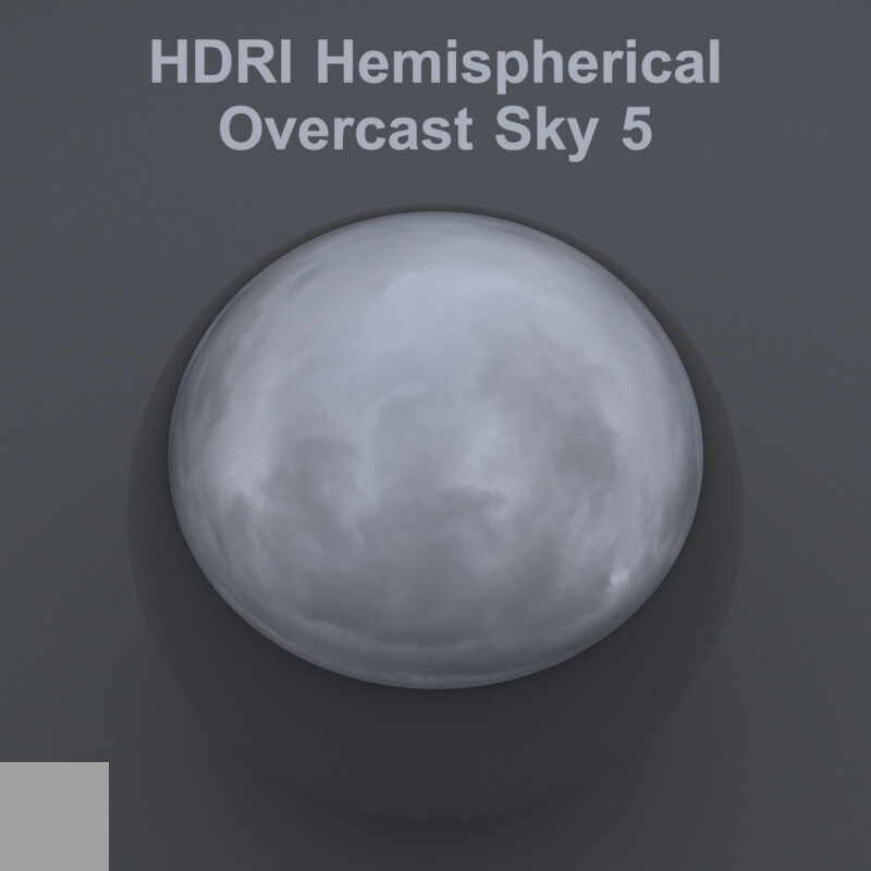 ArtStation - HDRI Hemispherical Overcast Sky 0005