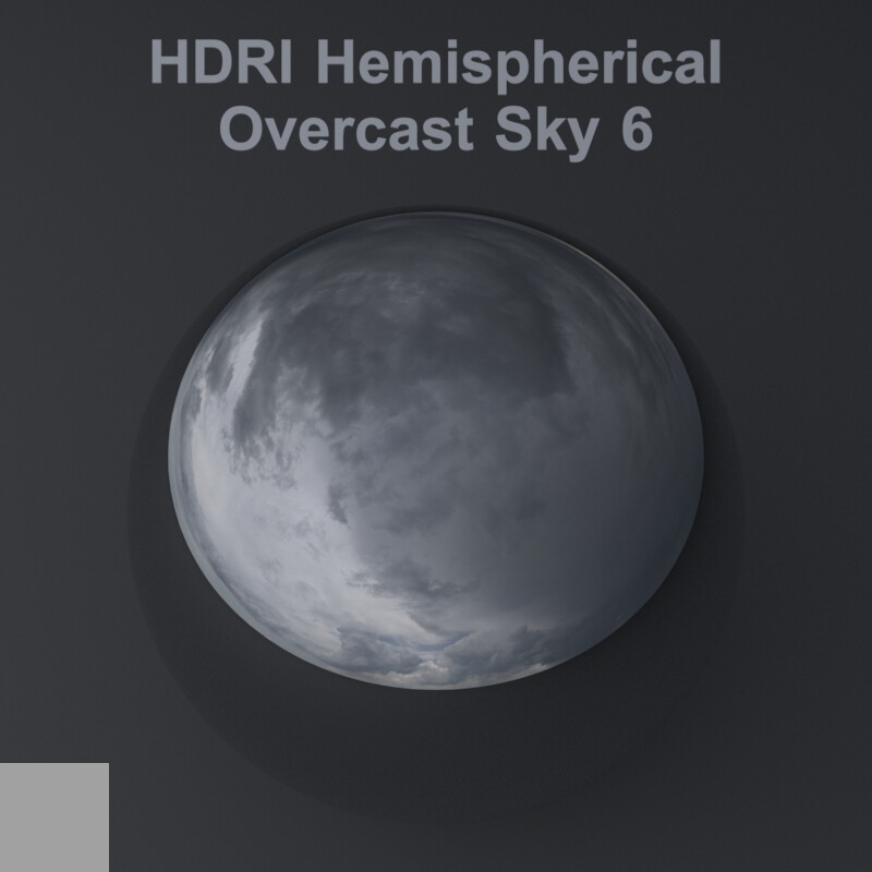 ArtStation - HDRI Hemispherical Overcast Sky 6