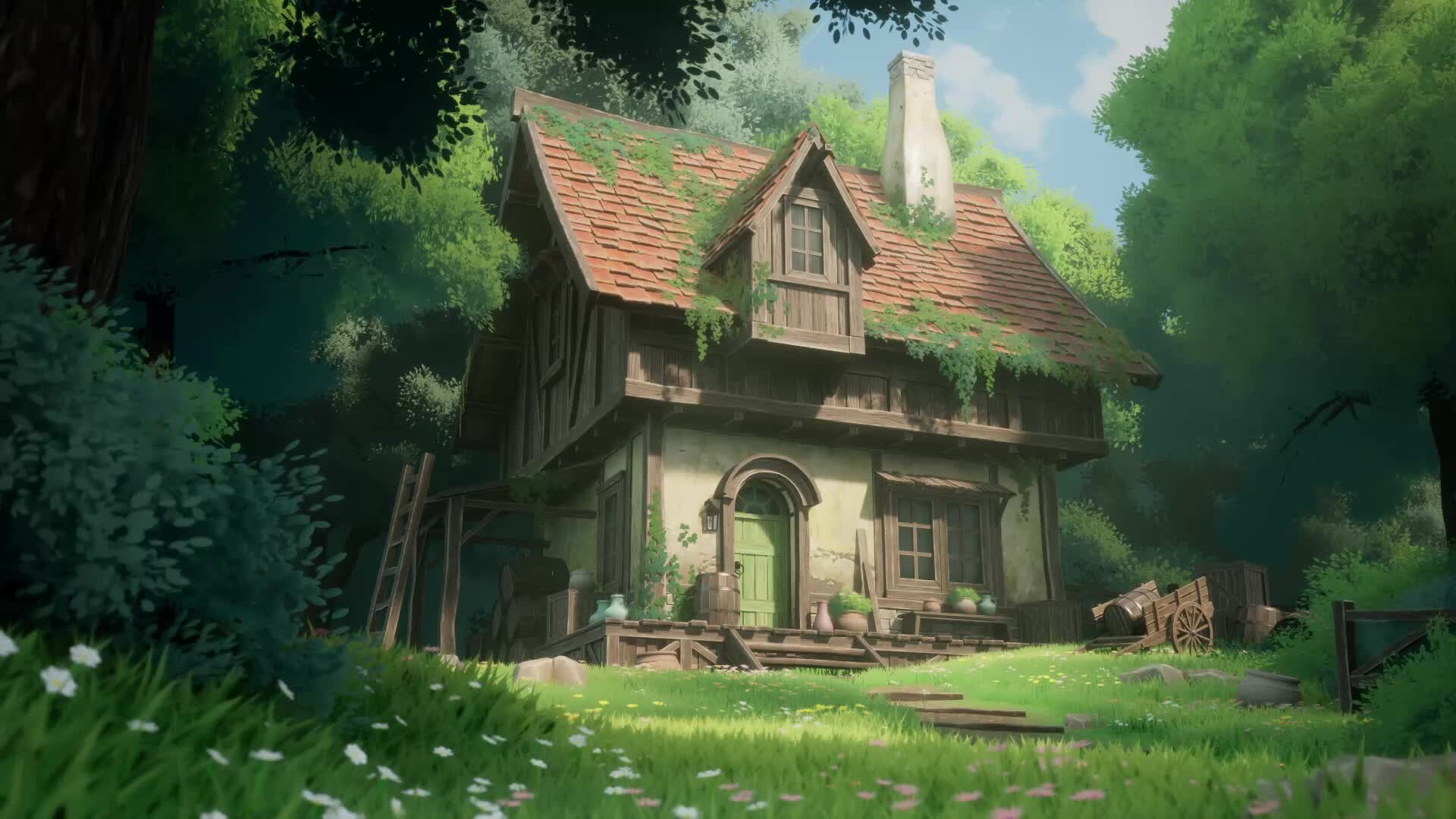 ArtStation - Stylized house