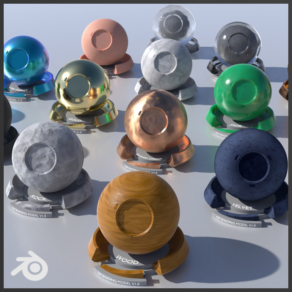 ArtStation - Uber Shader And Procedural Materials (WIP)