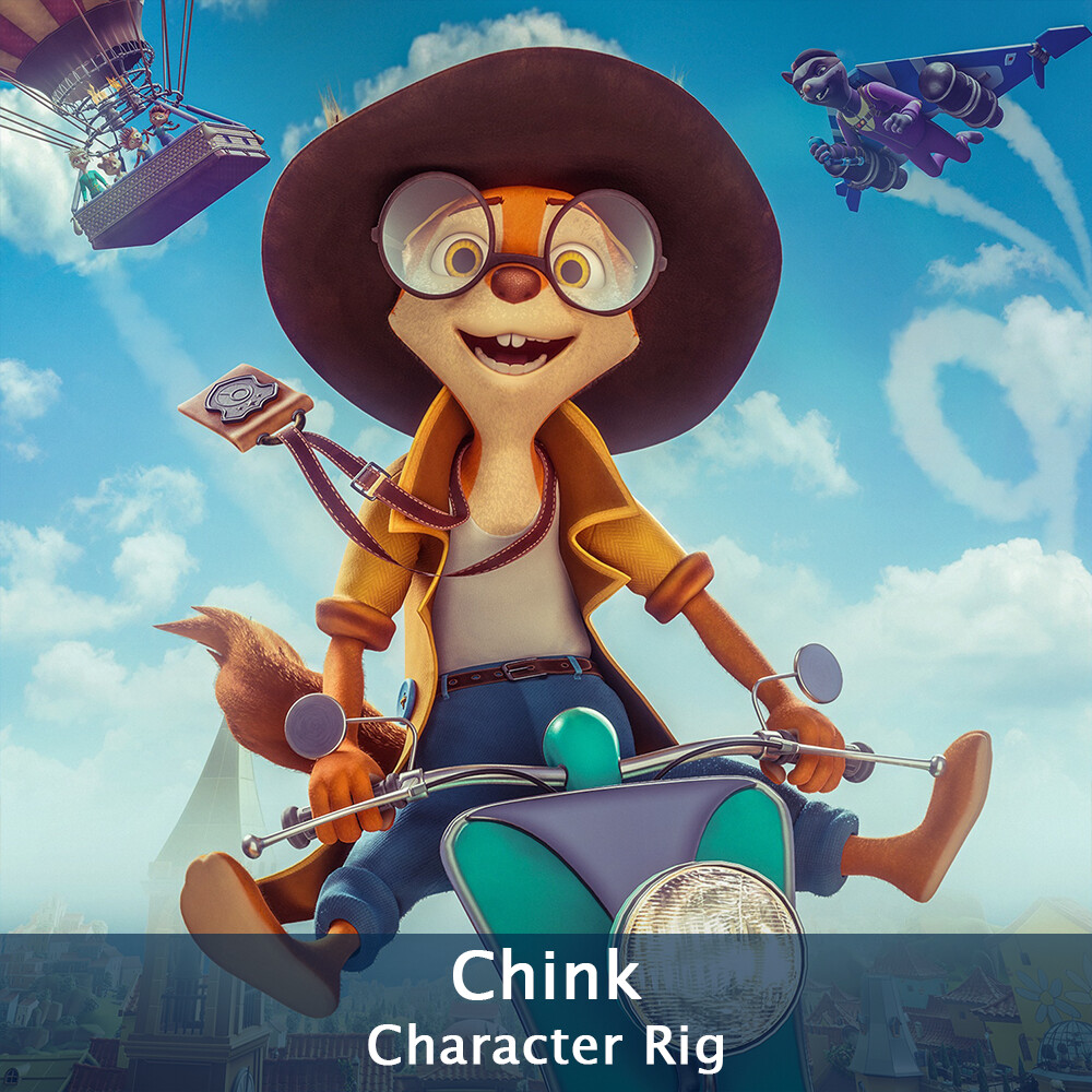 ArtStation - Chr. Rig | Chink & Mayor & Reporter | Detective Chirp ...