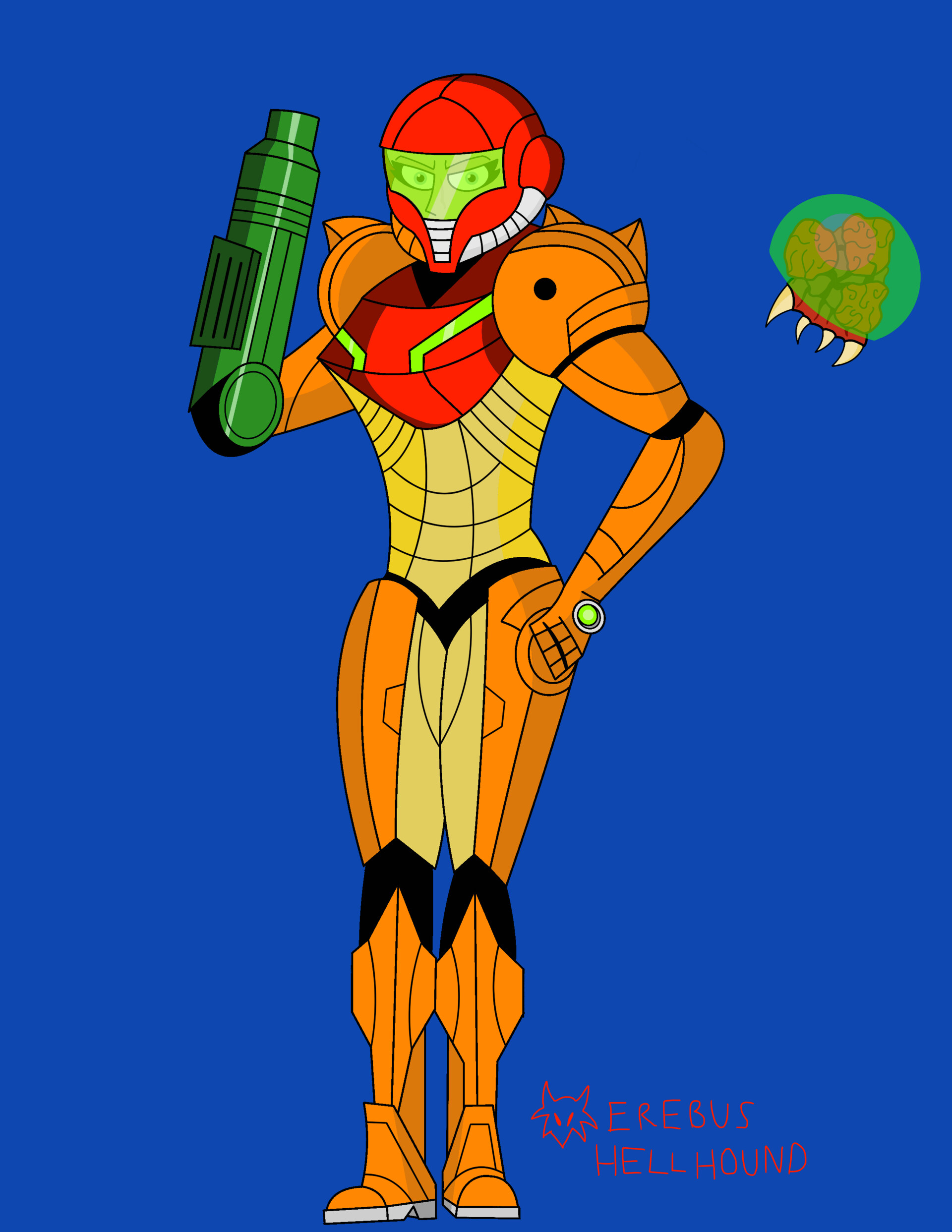 ArtStation - Samus Aran from Metroid