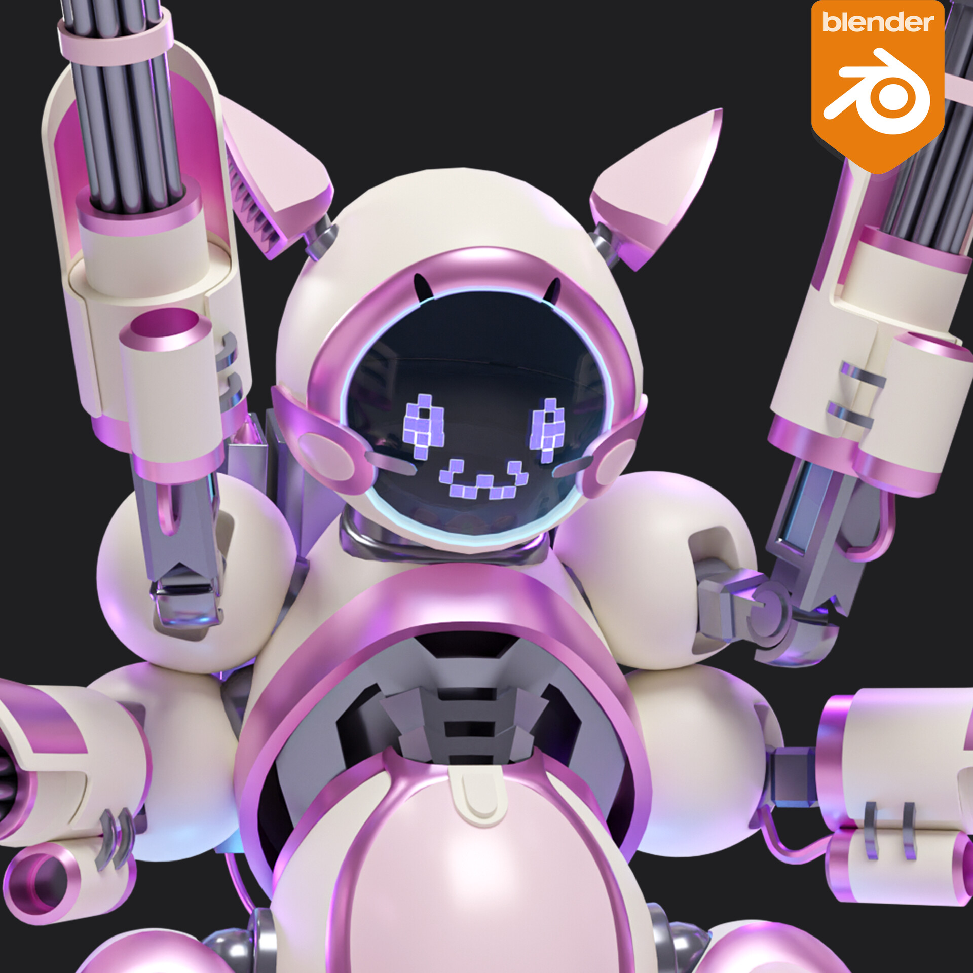ArtStation - Robo Cat
