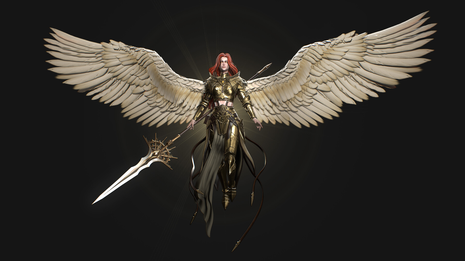 ArtStation - The Holy Guardian / Real Time Character