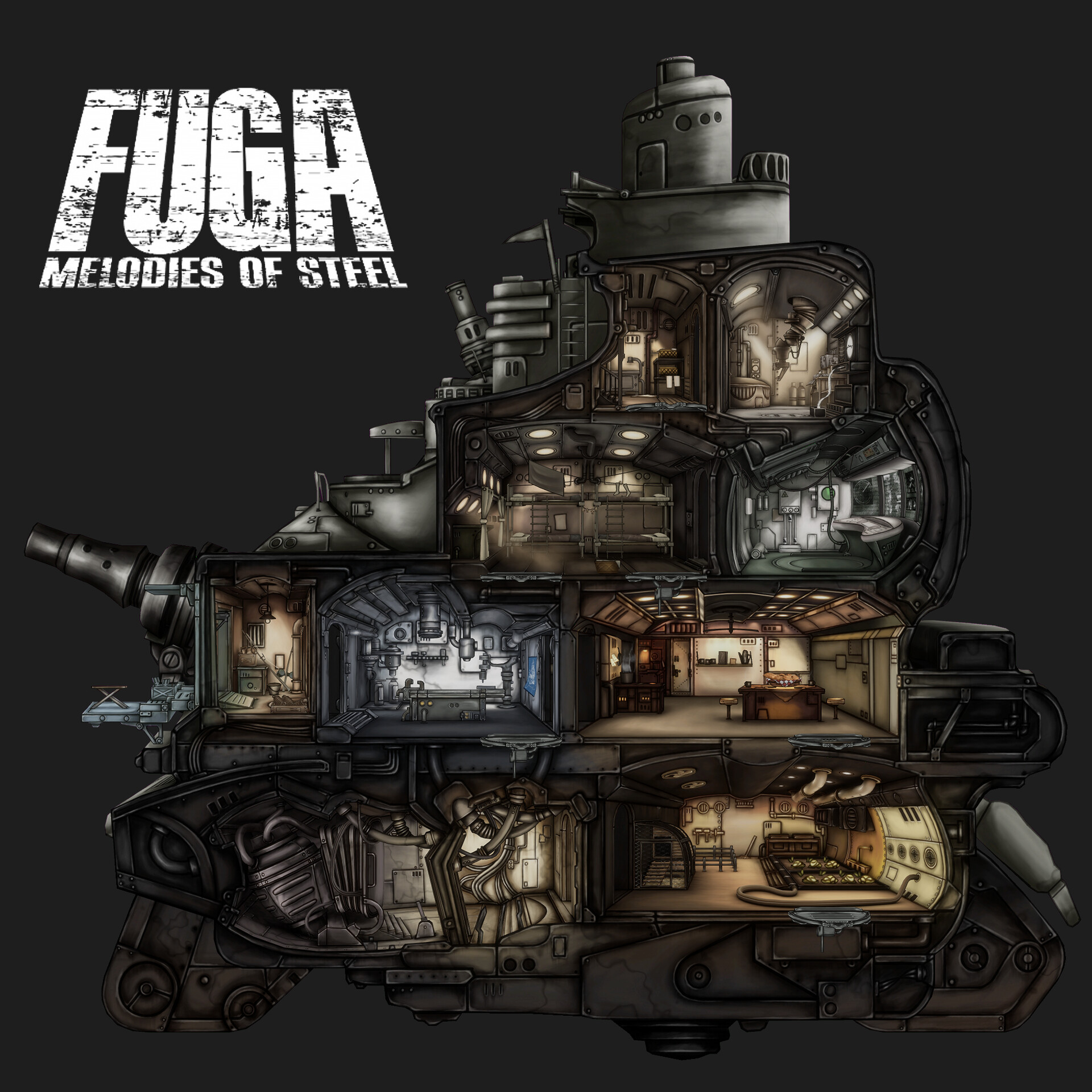 ArtStation - Fuga : Melodies of steel / Environments