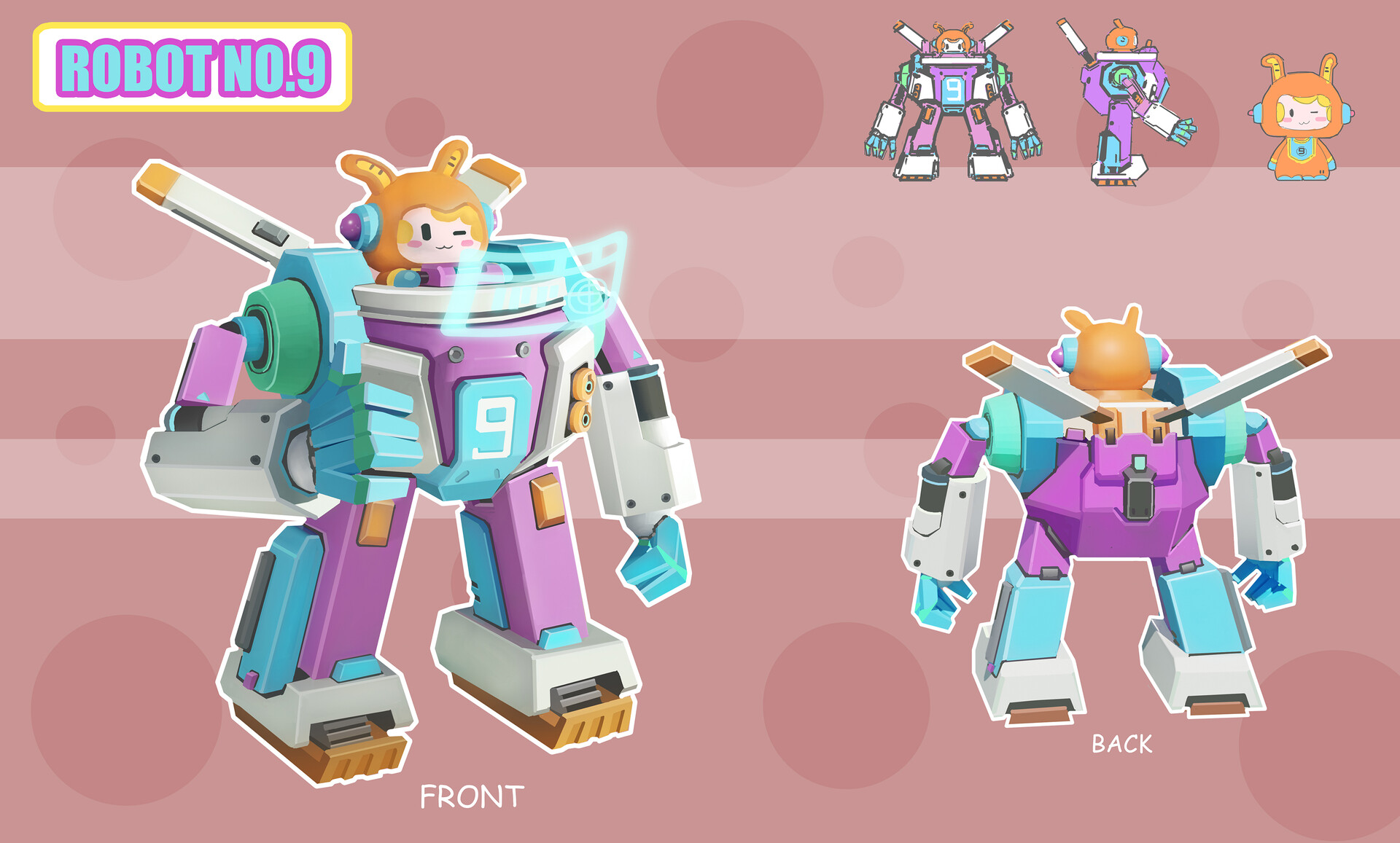 ArtStation - ROBOT NO.9