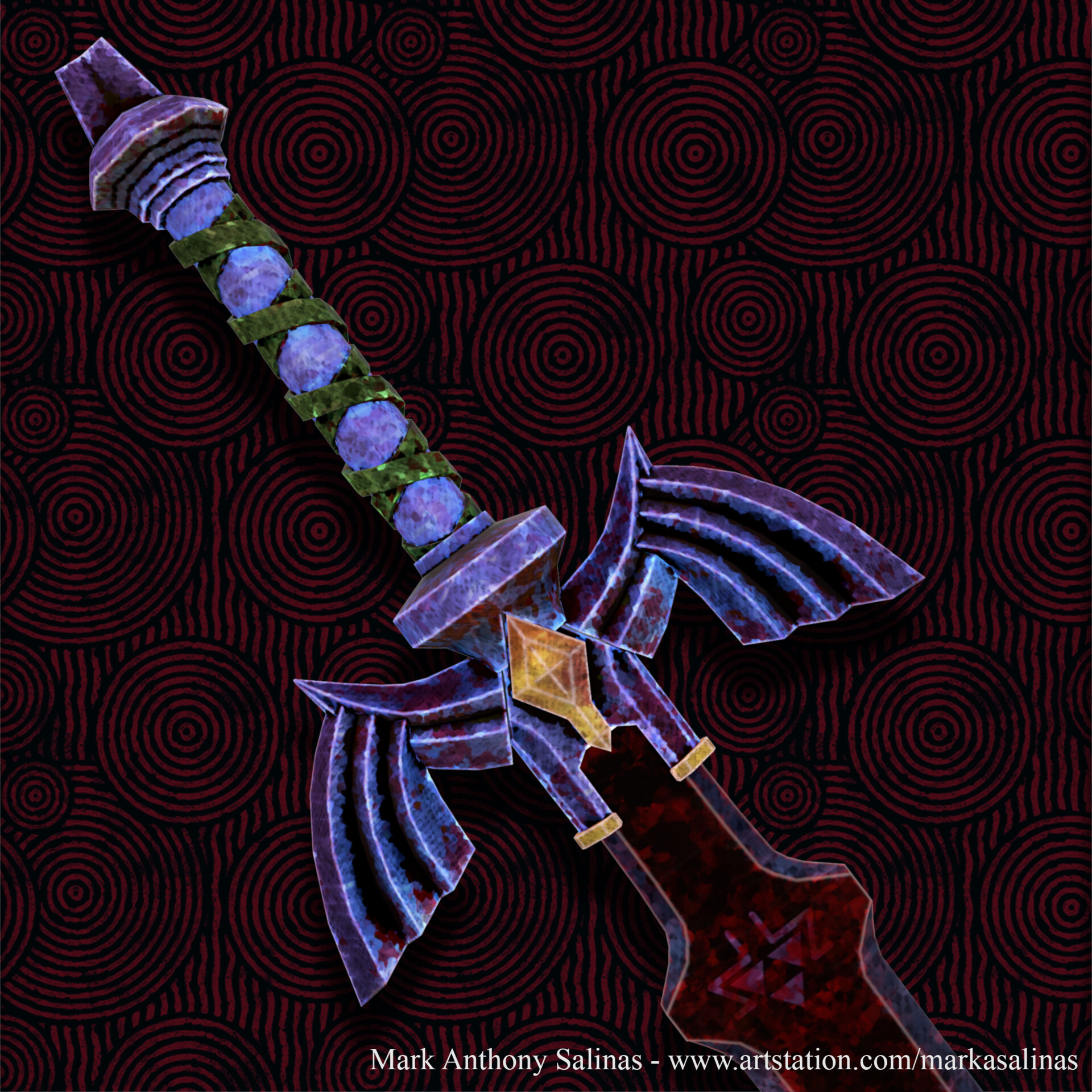 ArtStation - Gloom Master Sword