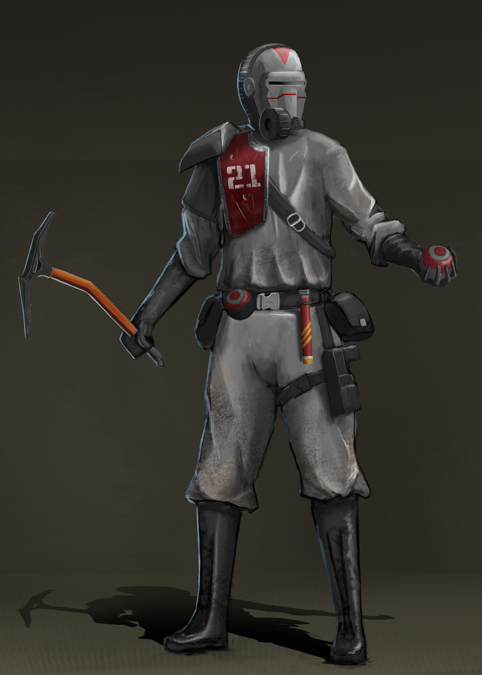 ArtStation - Salvager Character Concept Art