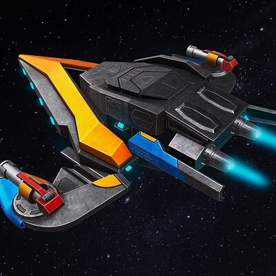 Iryna Nikitina - Space Ship