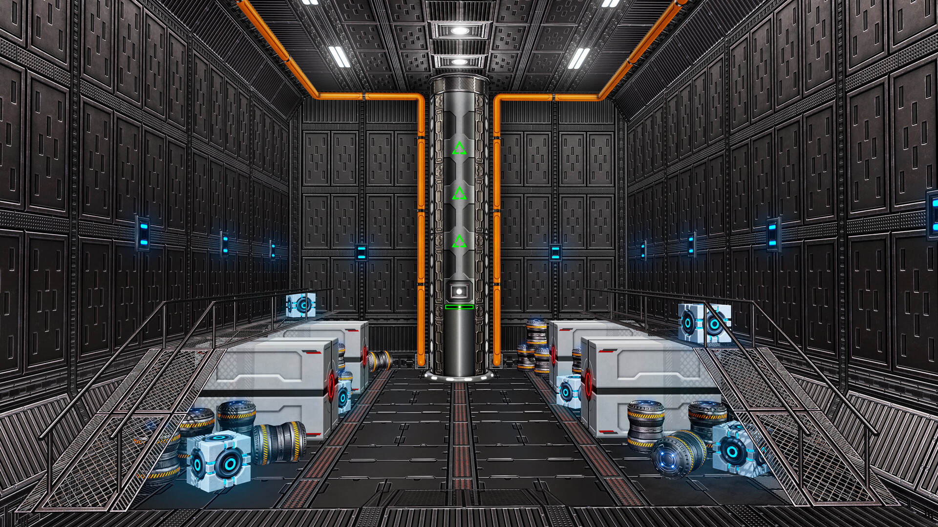 ArtStation - Sci-Fi Cargo Bay