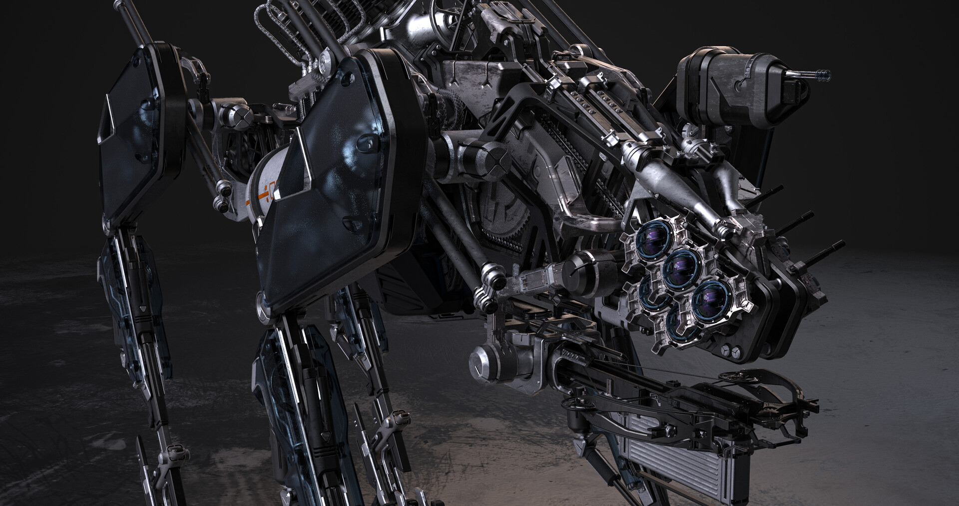 ArtStation - 机械狗/mechanical dog