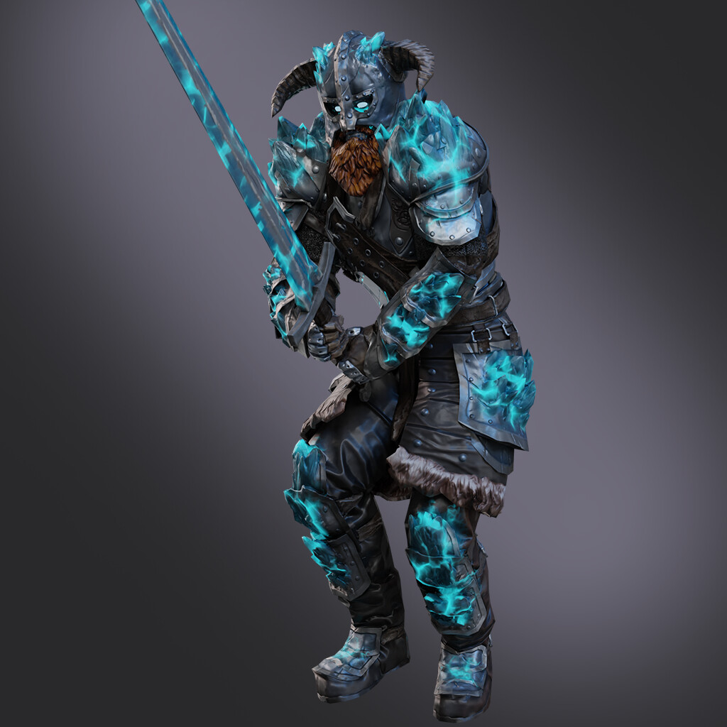 ArtStation - Draugr character "Viking"