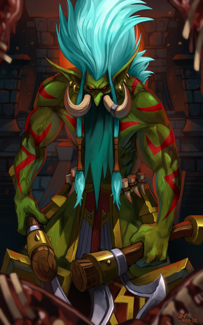 ArtStation - Zul'Jin by Neo TK - Recolor by Harikeen [16/06/2023]