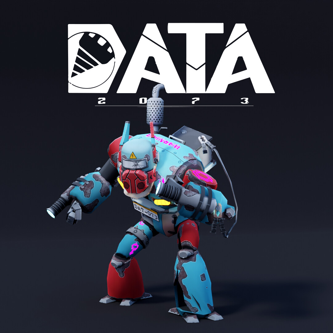 ArtStation - Hater M2 - Data 2073 Character