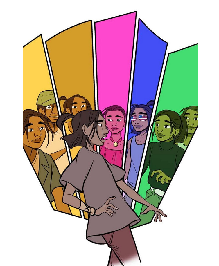 ArtStation - House of Slay on Webtoon and Tapas | "Mx Nomer" by Barbara ...