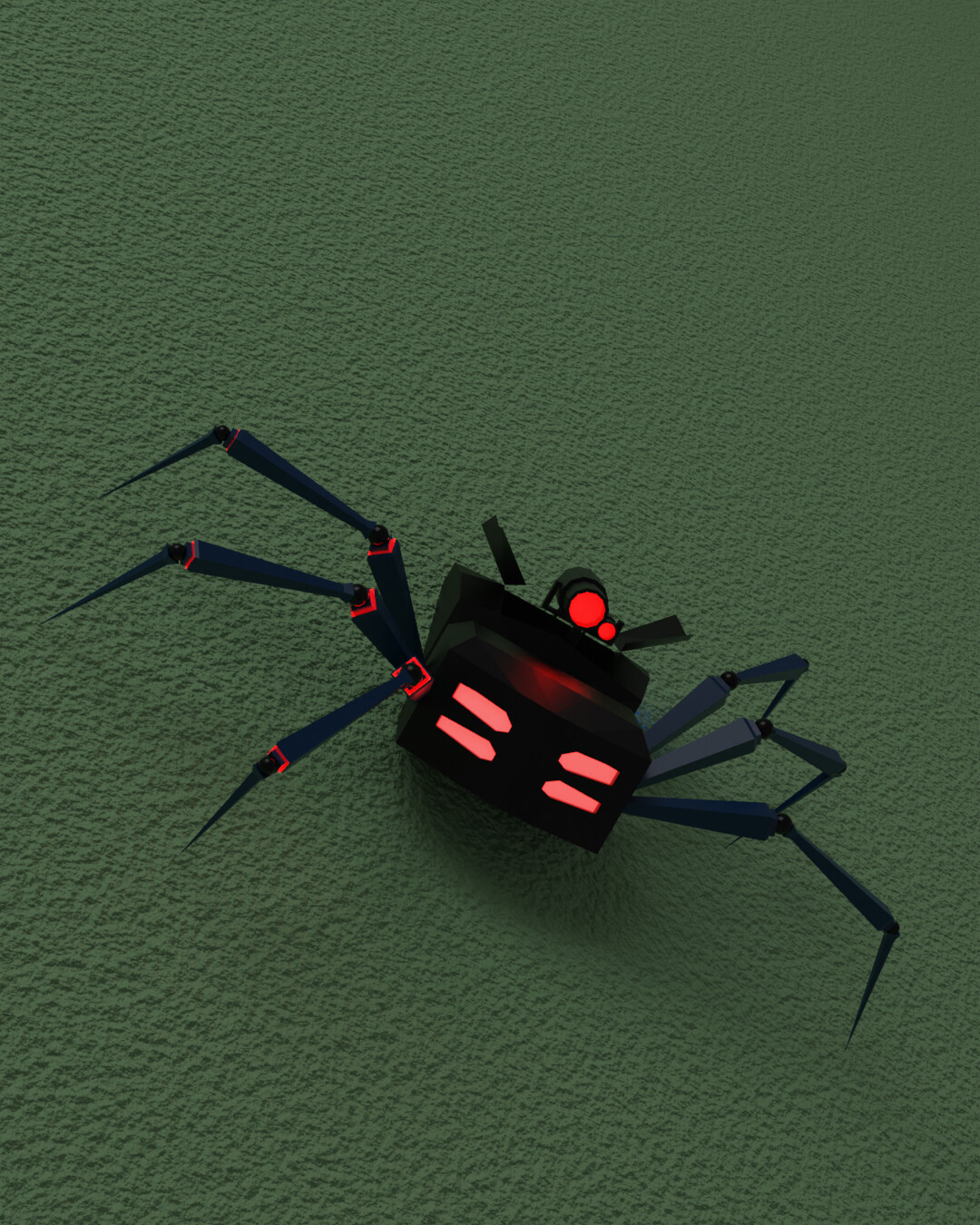 ArtStation - SpiderBot animation