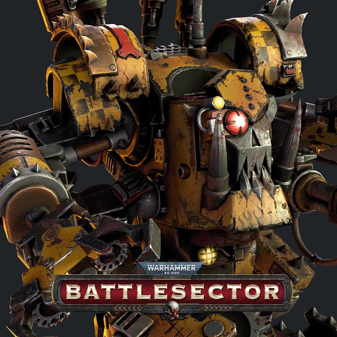 ArtStation - Warhammer 40,000: Battlesector - Deff Dread